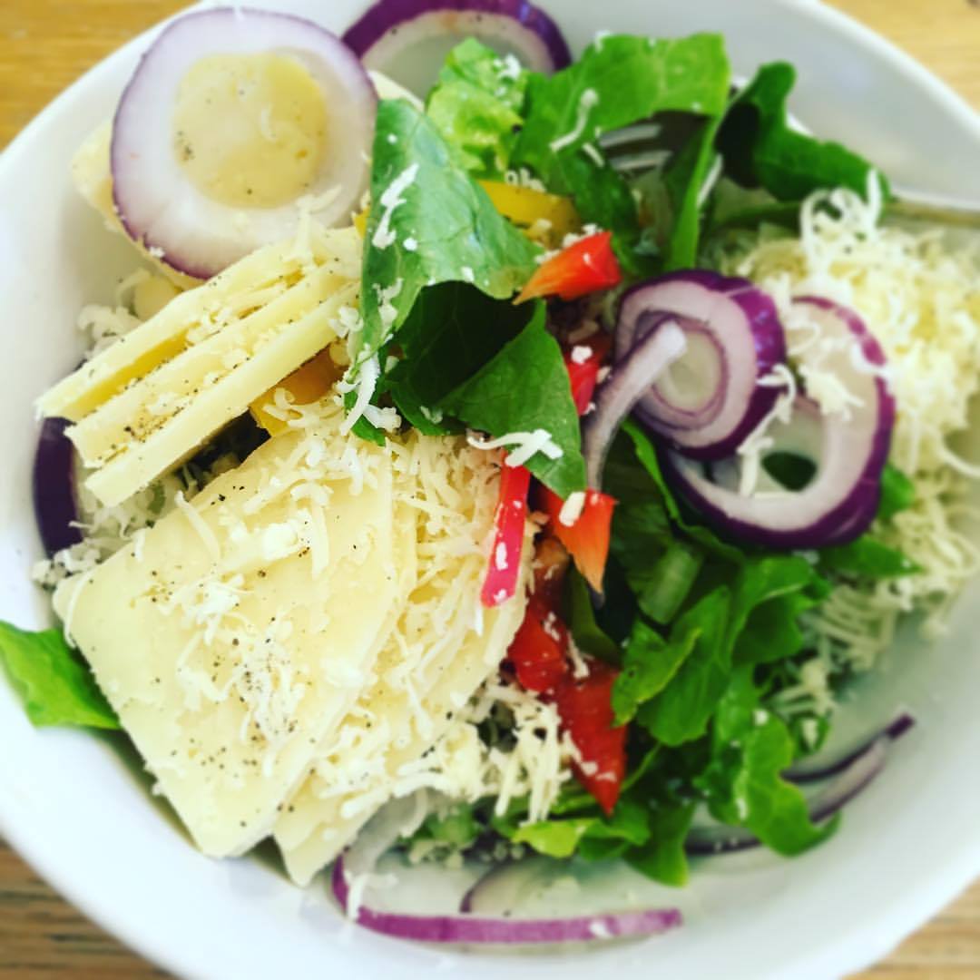 Untitled — Cheese salad anyone? #cheese #enjoy... Untitled — Cheese salad anyone? #cheese #enjoy...