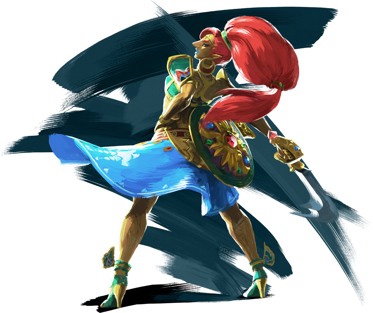 Narutsu7 — Urbosa Legend Of Zelda Breath Of The Wild As