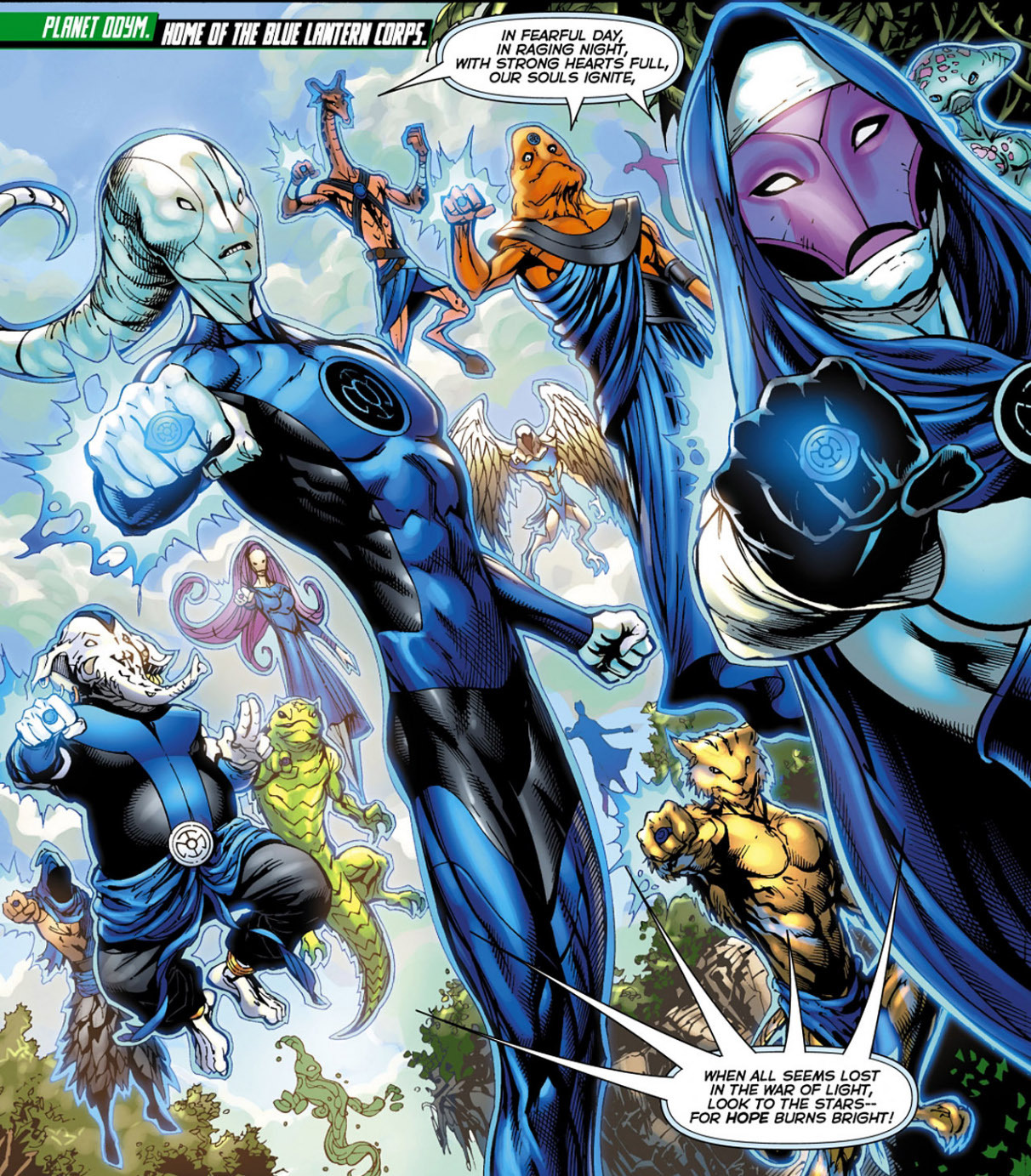 Dc Comix White Lantern Life Violet Lanterns Love