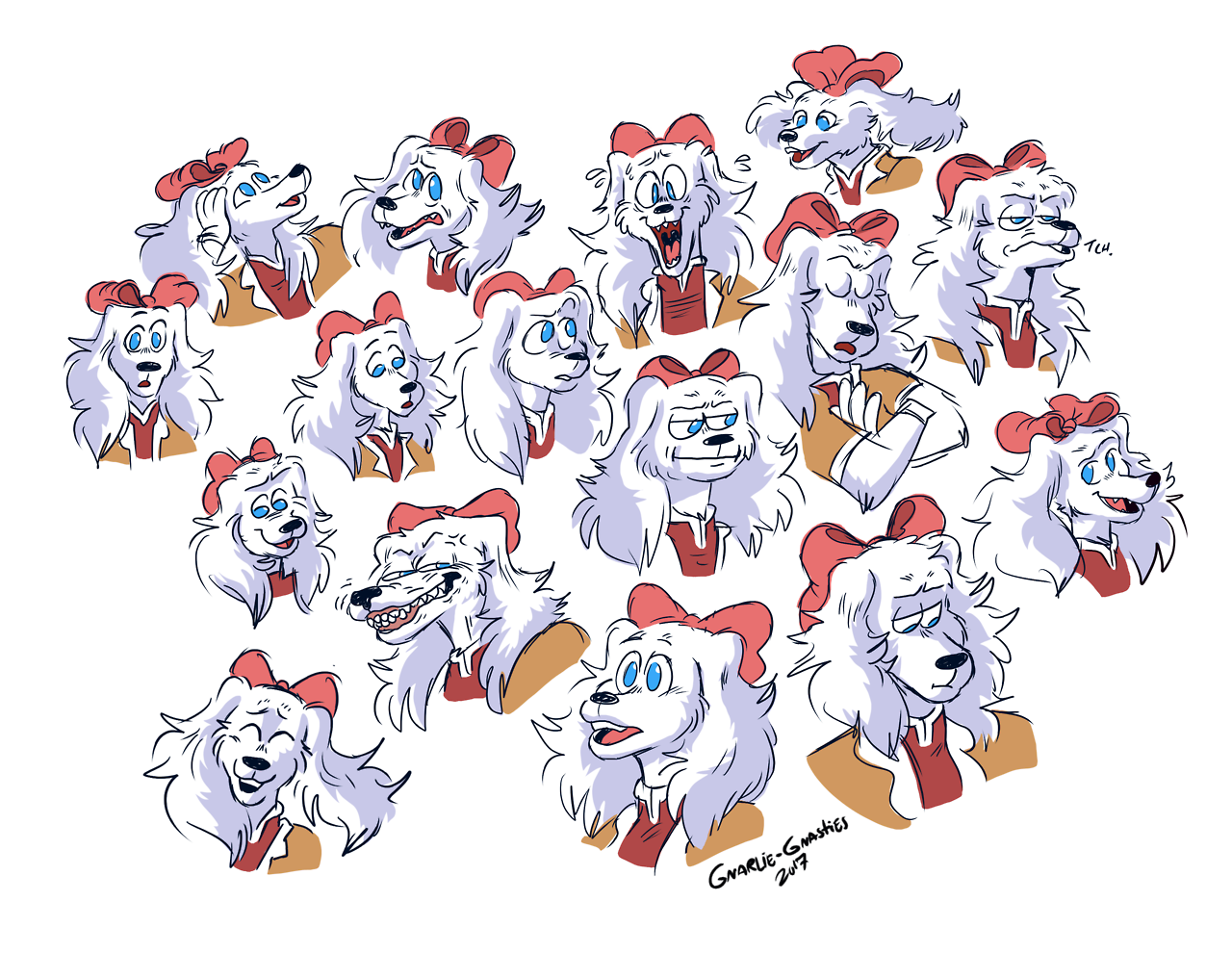 Gnarlie Gnasties — I Doodled The Ladies From Star Fox 2 Fay And Miyu