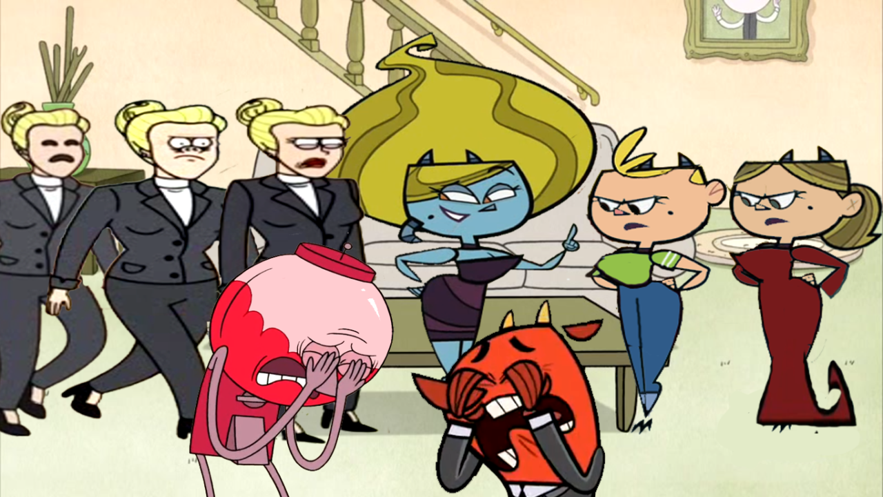 The Greatest Cartoons In The Universe Bossing Around