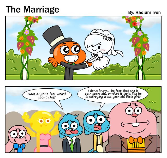 Mutant Artist — A Gumball Comic Based Of One Scene From The Drama