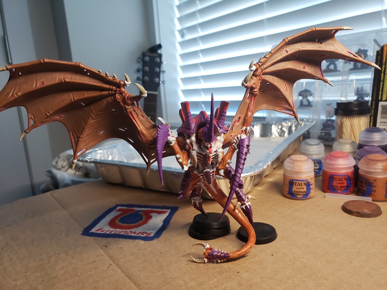 Hive Tyrant Of Hive Fleet Behemoth A Systimatical Overdose Of Fandom