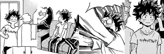 ☁ L E I N B O W ☁ In That Image Are Dekus Arm Scars From Muscular