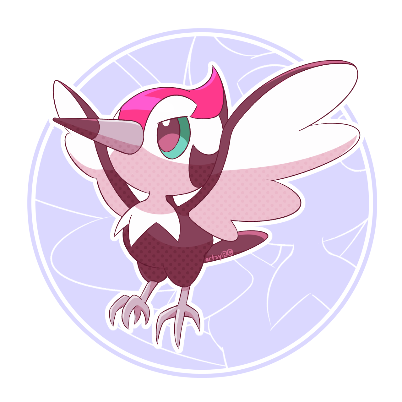Drew A Shiny Pikipek Artsyrc
