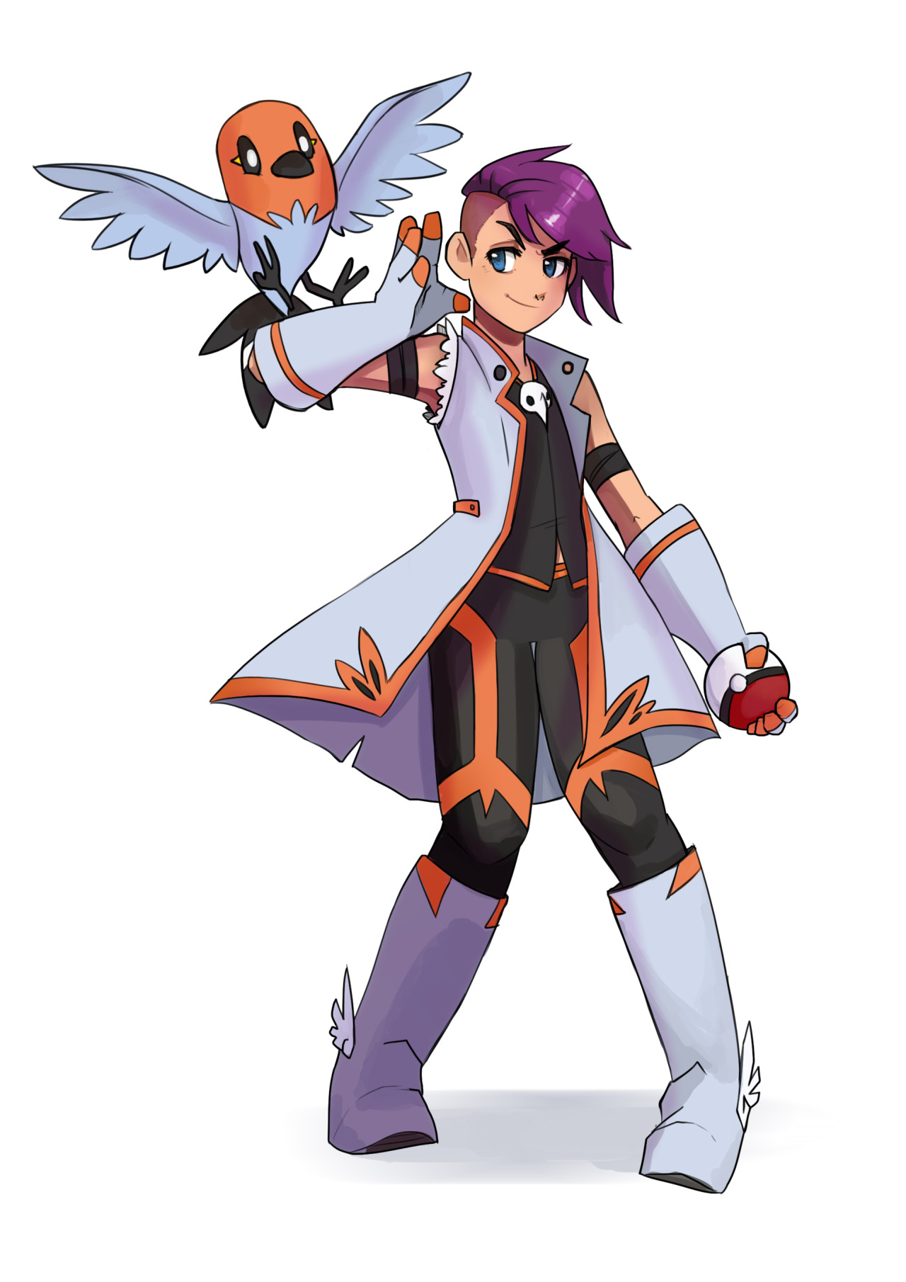 Professional Art Gremlin — Custom Pokemon Trainergym Leader Commission That