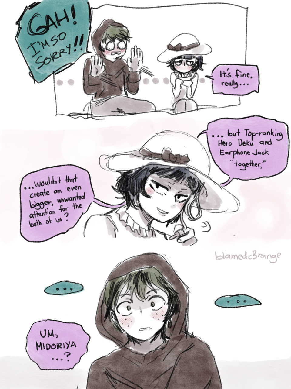 Ready Aim Midoriya And Jirous Encounter As Pros Jirou