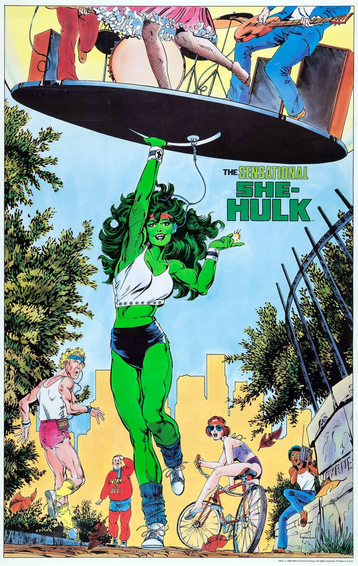 The Bristol Board The Sensational She Hulk Poster By John Byrne