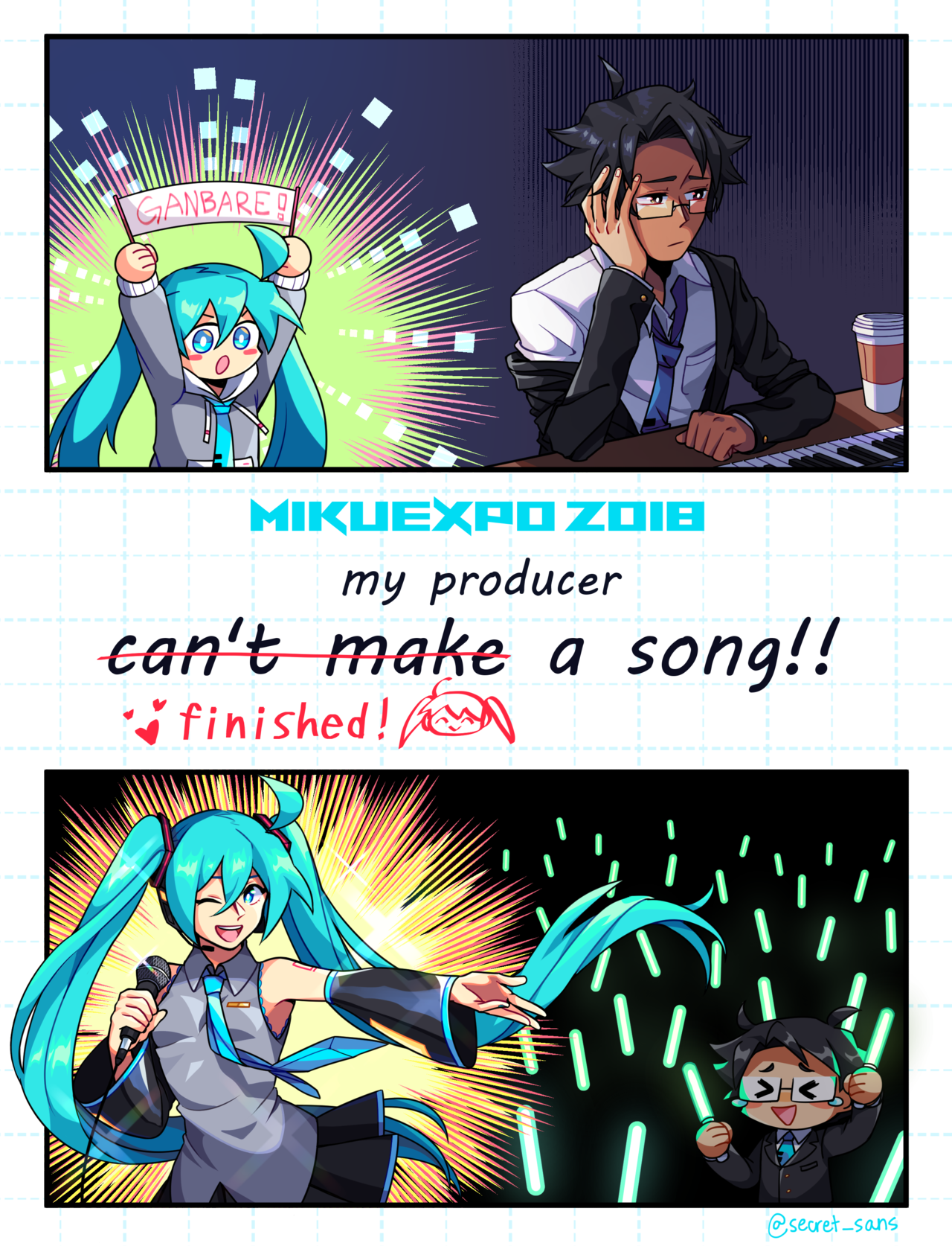 Untitled — Secret Sans Miku Expo La Was An Absolutely