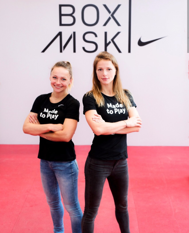 Teamrussia — Masha Was Helping At A Nike Event Today Like