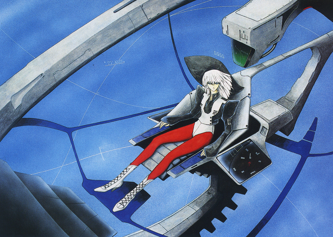 80sanime — Mobile Suit Zeta Gundams Haman Karn As Drawn By