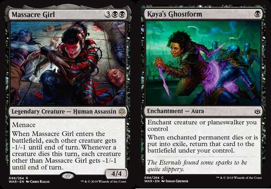 Massacre Girl Cartes à Lunité Collections