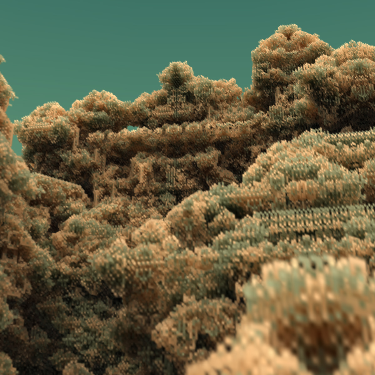 Procedural Generation — Voxel Automata Terrain A Voxel Cellular Automata