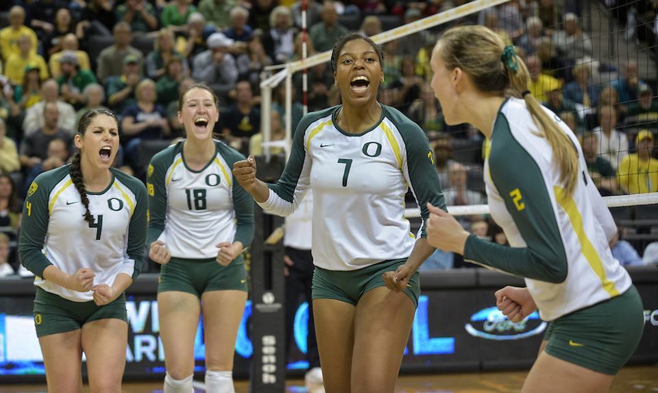 Oregon Pit Crew • Oregon Volleyball Ducks Advance To First Final