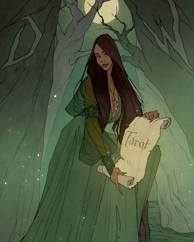Dark Wood Tarot By Abigail Larson The Art Showcase