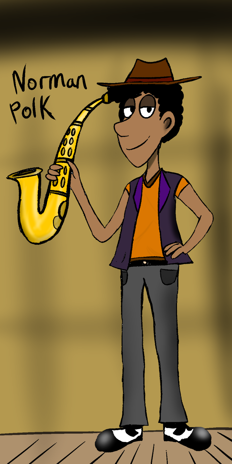 Darkwingdragons Art Blog — Inkyheartsaskblog Norman Polk From Batim In My