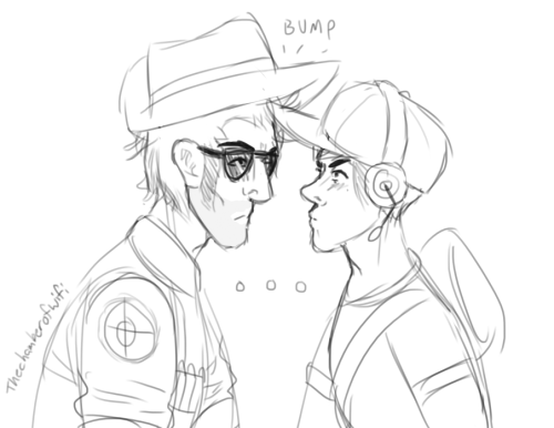 Sniper X Scout On Tumblr
