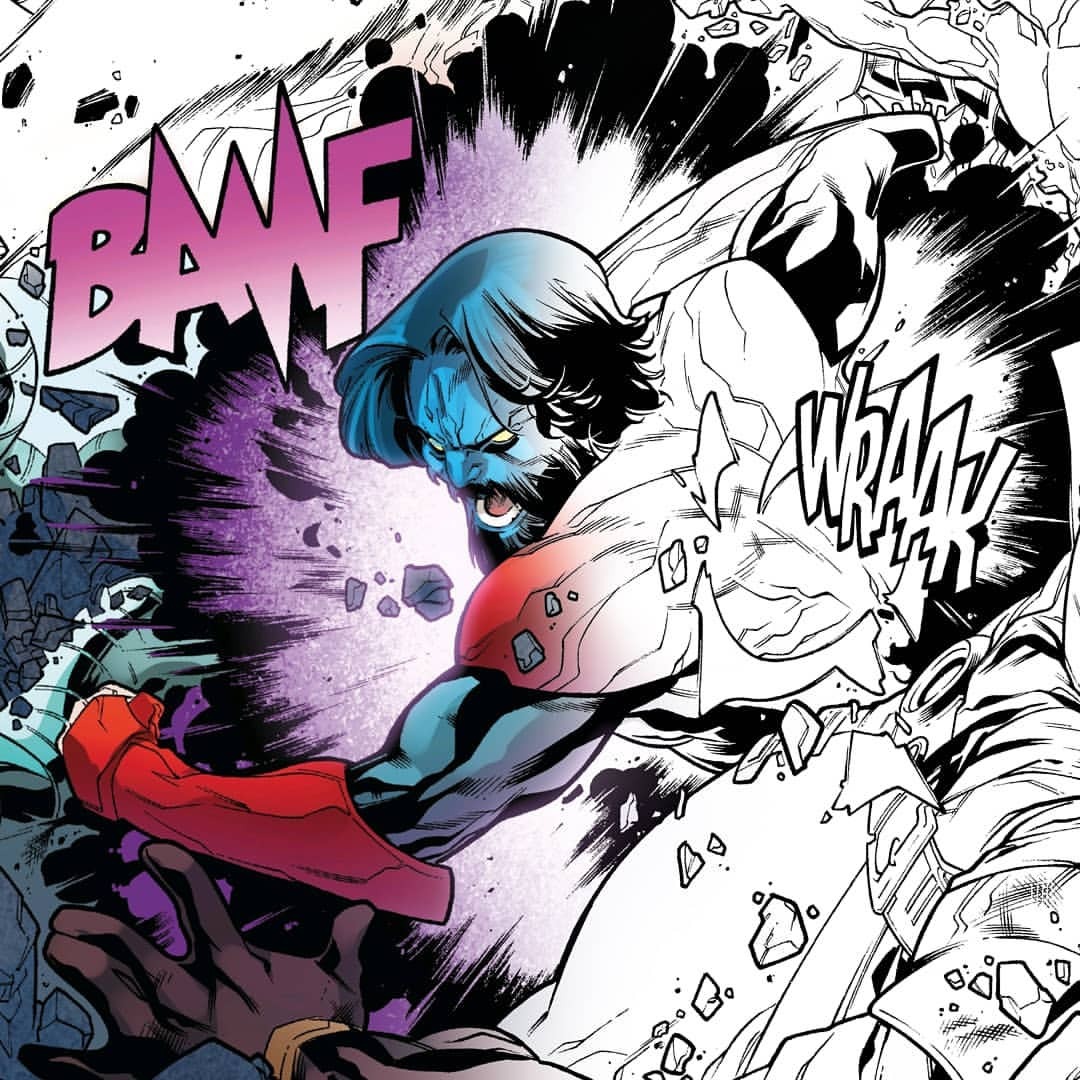 Kurt Wagner Aka Nightcrawler Adr Ben Out Today Uncanny X Men 8 Pencils By