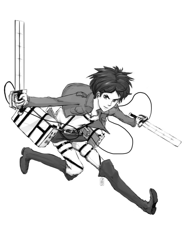 Kerfuffle — Attack On Titan Derp Doodle Art Is Mine