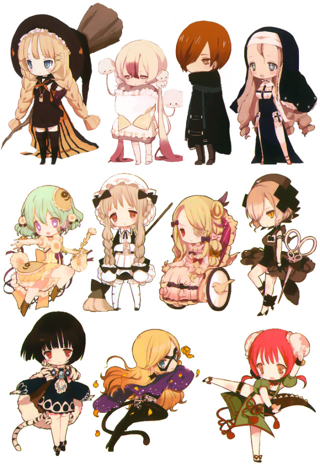 Magical Girl Raising Project Characters Who Are