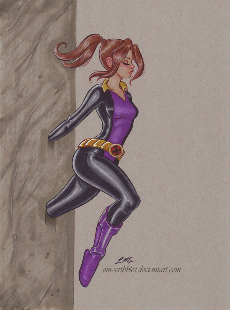 Em Scribbles — Shadowcat In Her X Men Evolution Outfit Its