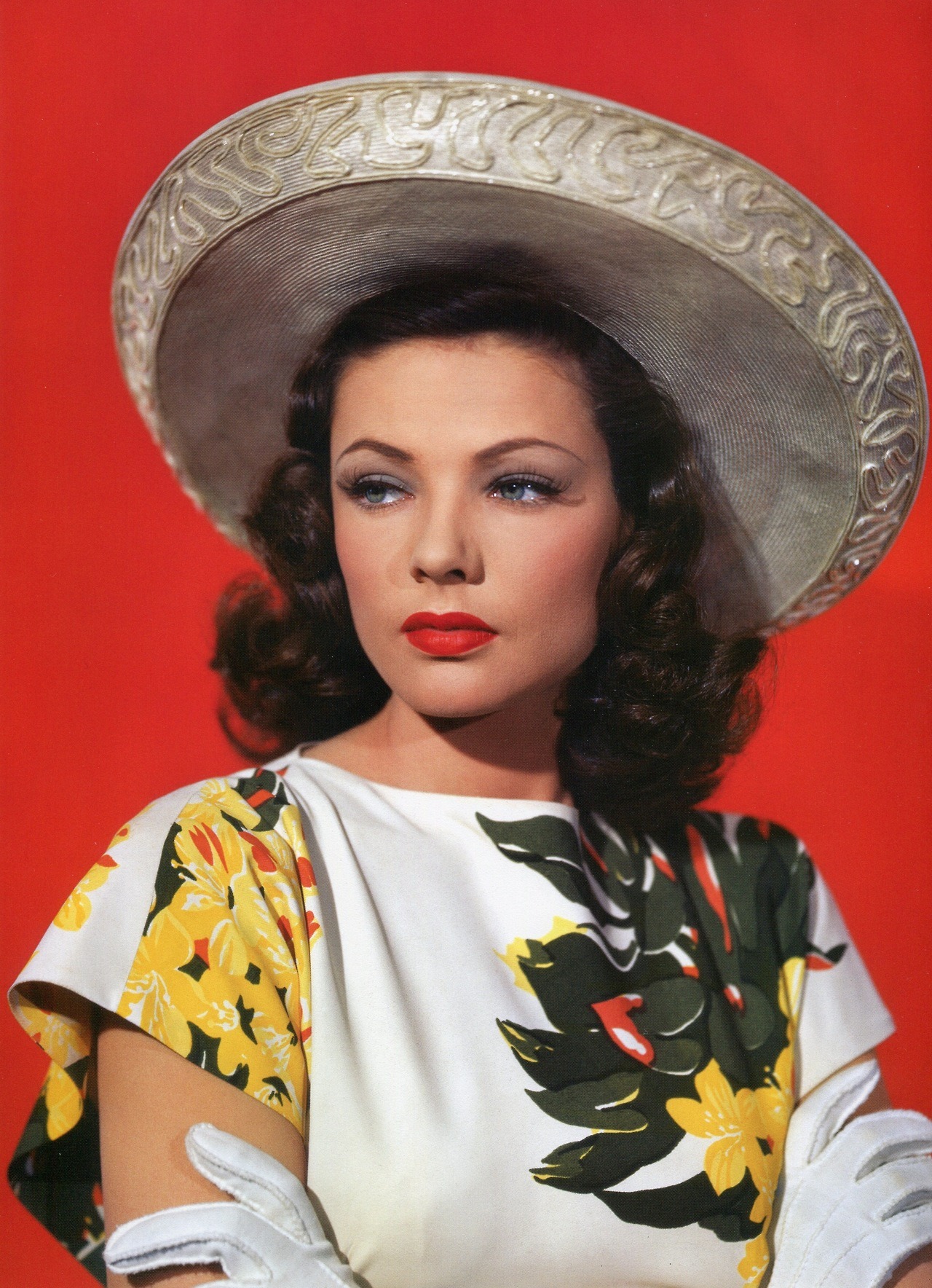 Lady Be Good Gene Tierney In A Publicity Photo For China Girl