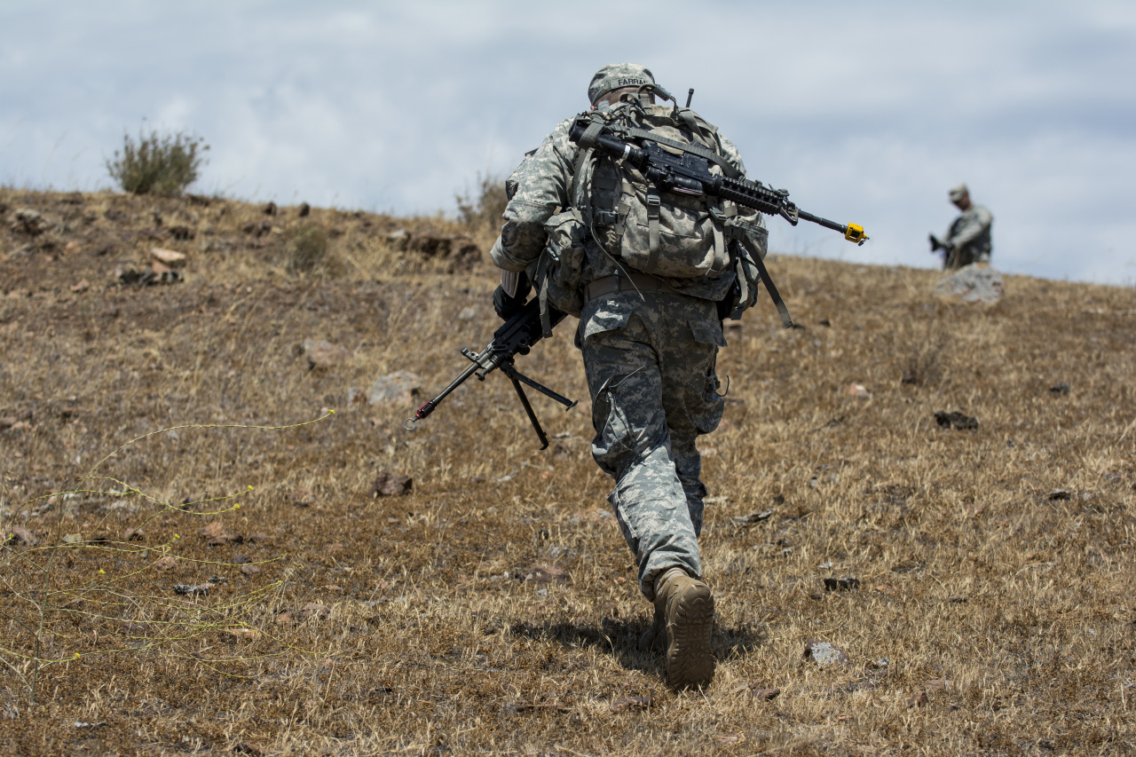 Military Armament Soldiers With U S Army Reserve Combat Engineer