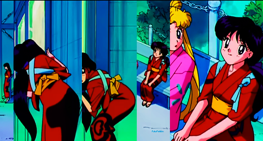 Sailor Moon Fashion Episode 103 Reis Kimono