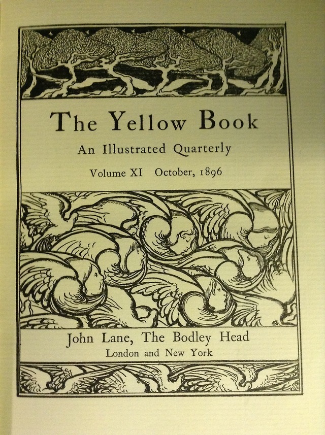 The Yellow Book: An Illustrated Quarterly. Volume... - Glasgow School ... The Yellow Book: An Illustrated Quarterly. Volume... - Glasgow School ...