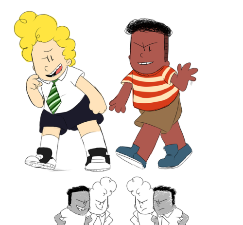 Evil George And Harold Tumblr
