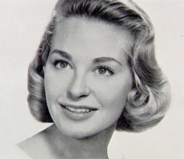 Joansies Scrapbook Joan Kennedys 1958 Yearbook Portrait The Year