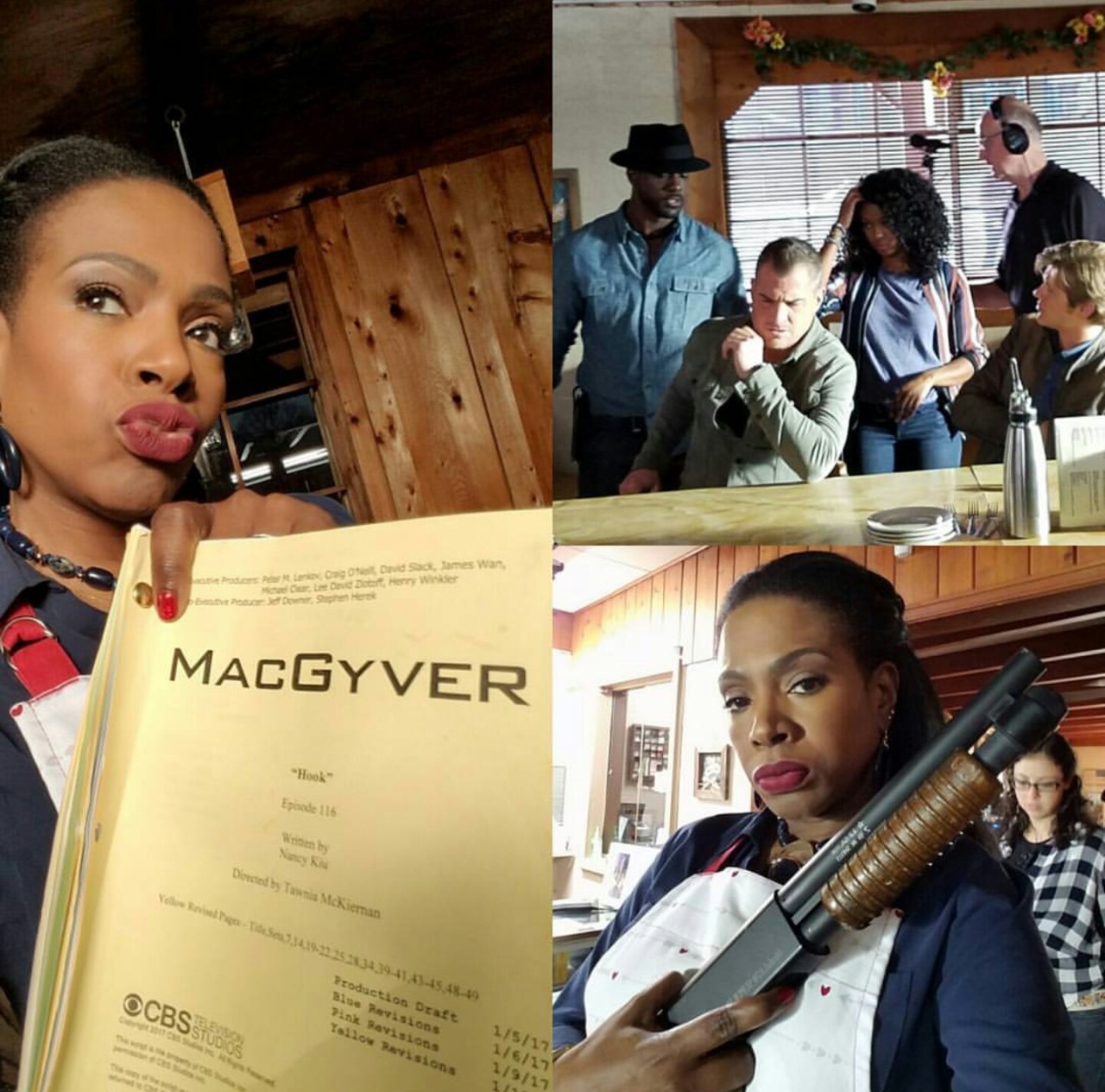 Macgyver — Behind The Scenes The Cast And Guest Stars