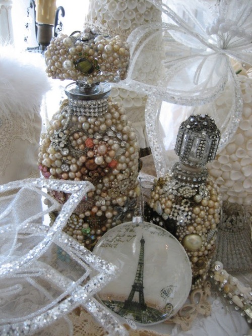 Jeweled Bottles Beaded~bejeweled~bedazzled