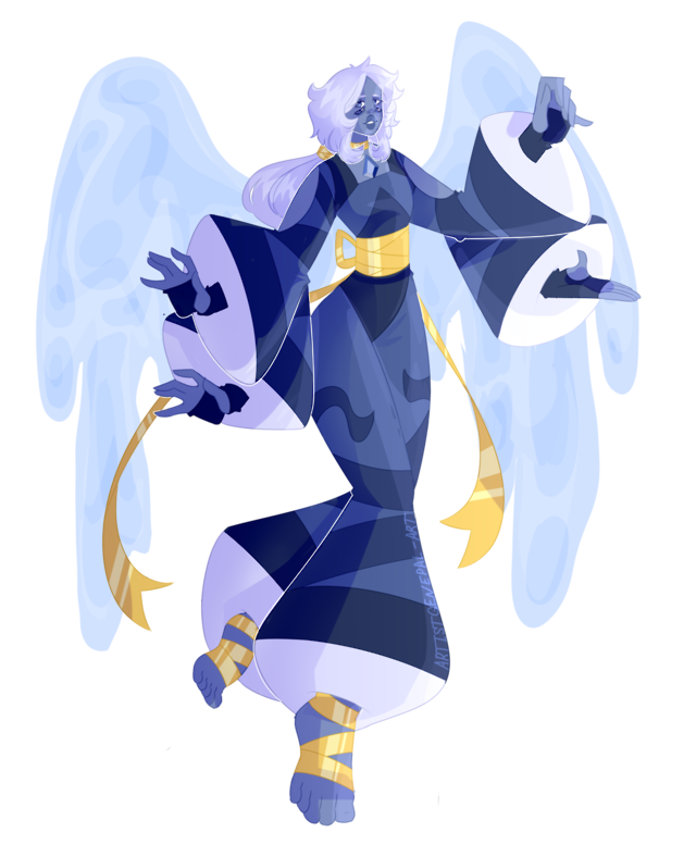 Box — Lapis Lazuli And Blue Diamond Fusion Blue Spinel