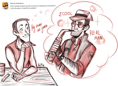 Sniper X Scout On Tumblr