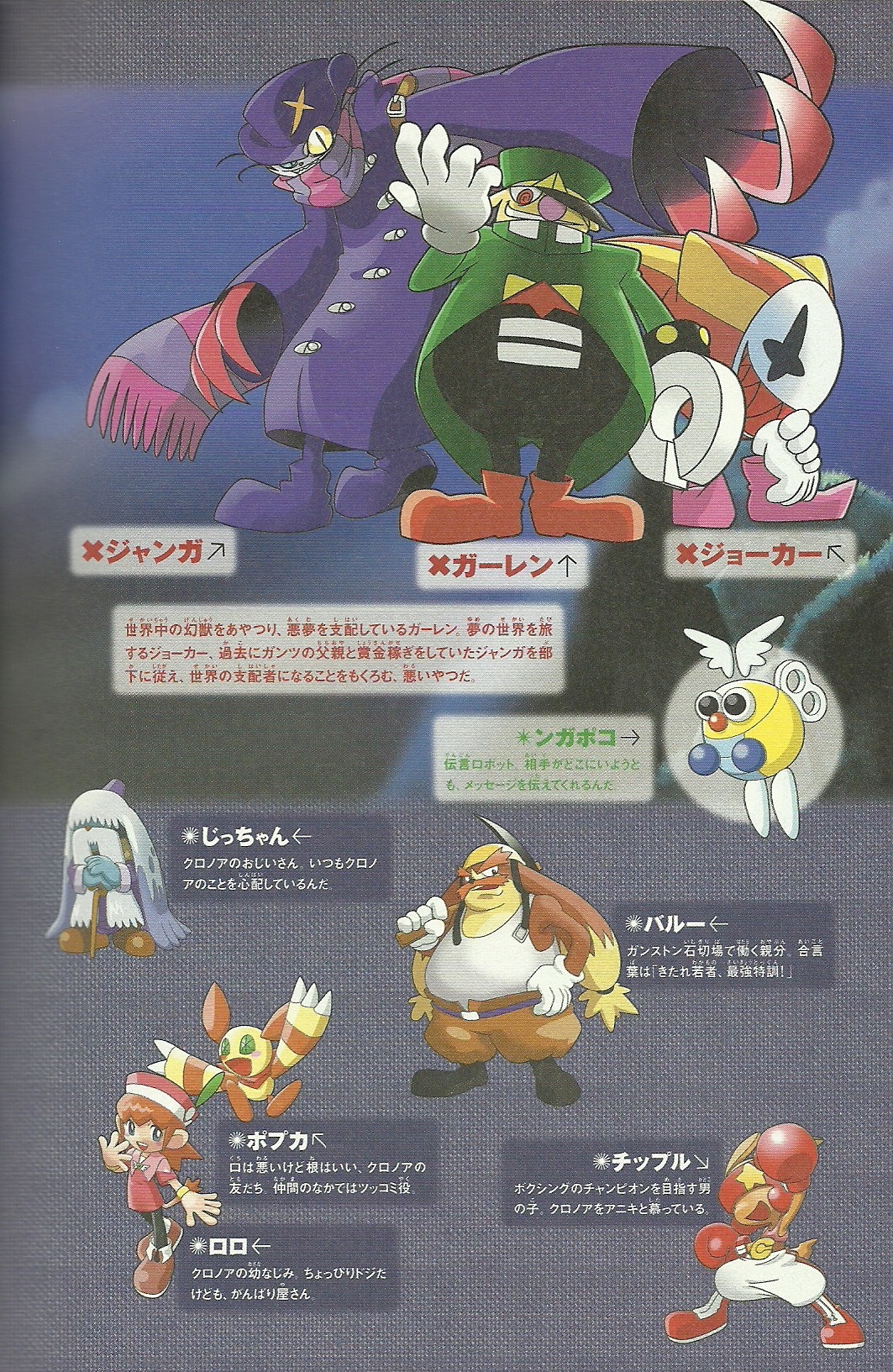From The Klonoa Heroes Guidebook Published By Klonoa Blog