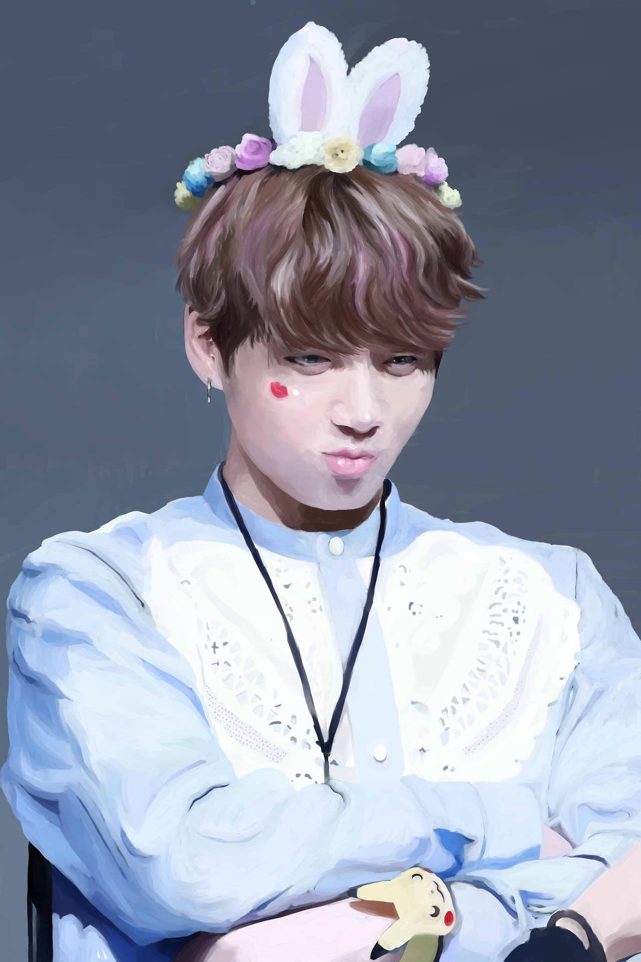 Kookie Fanart I Used A Pic For Reference So