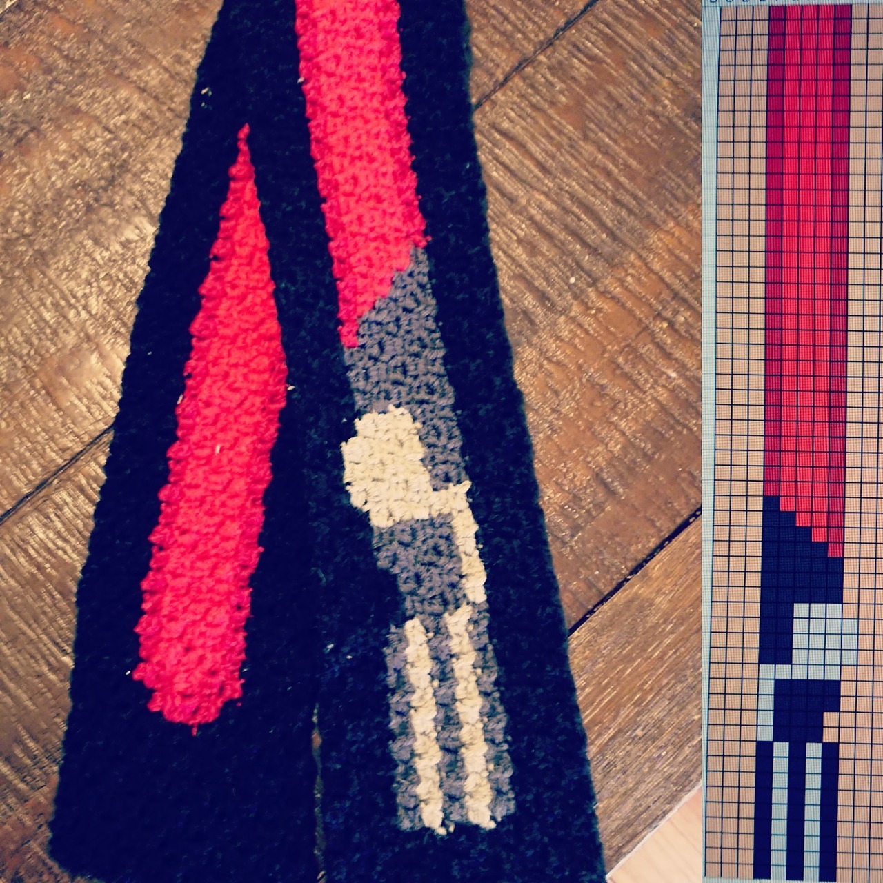 Alinix-Amigurumi — Darth Vader’s Lightsaber Alinix-Amigurumi — Darth Vader’s Lightsaber
