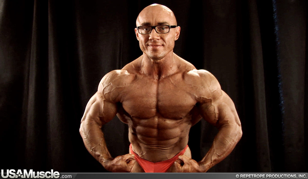 Bodybuilders Wearing Glasses
