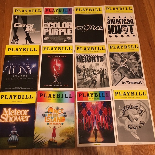 Sylars Playbills — Playbills For Sale Message Me If Interested