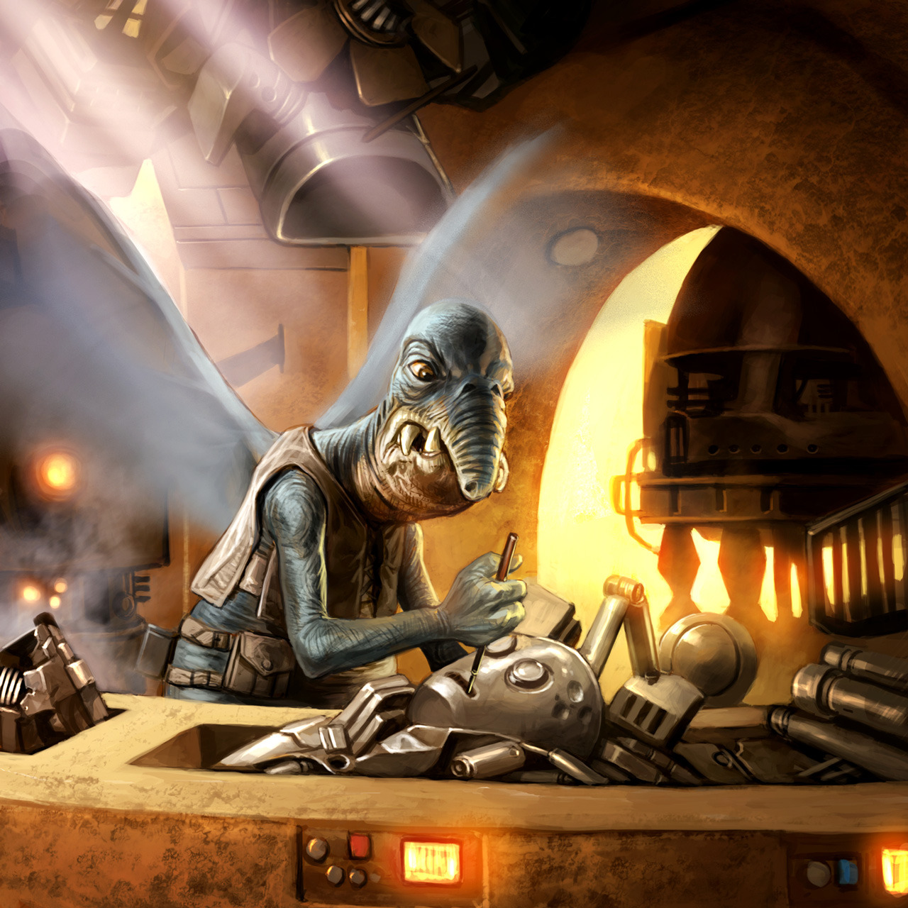 Fueling The Muse • Starwars Character Of The Week Watto Lol