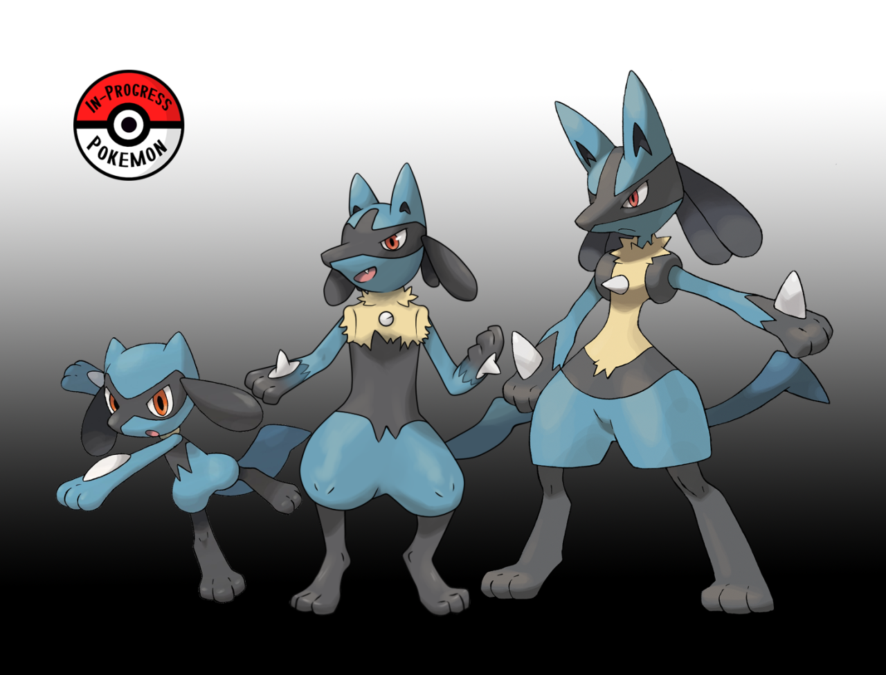 In Progress Pokemon Evolutions New Version 4475 Riolu