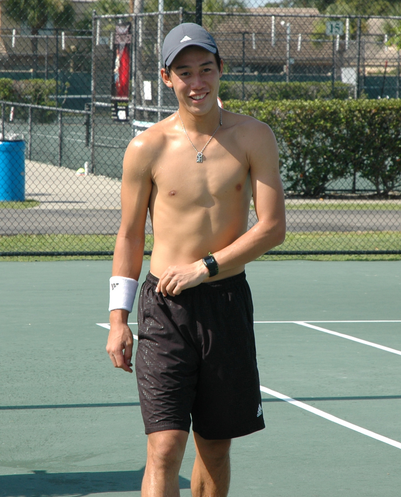 Tennis Player Shirtless